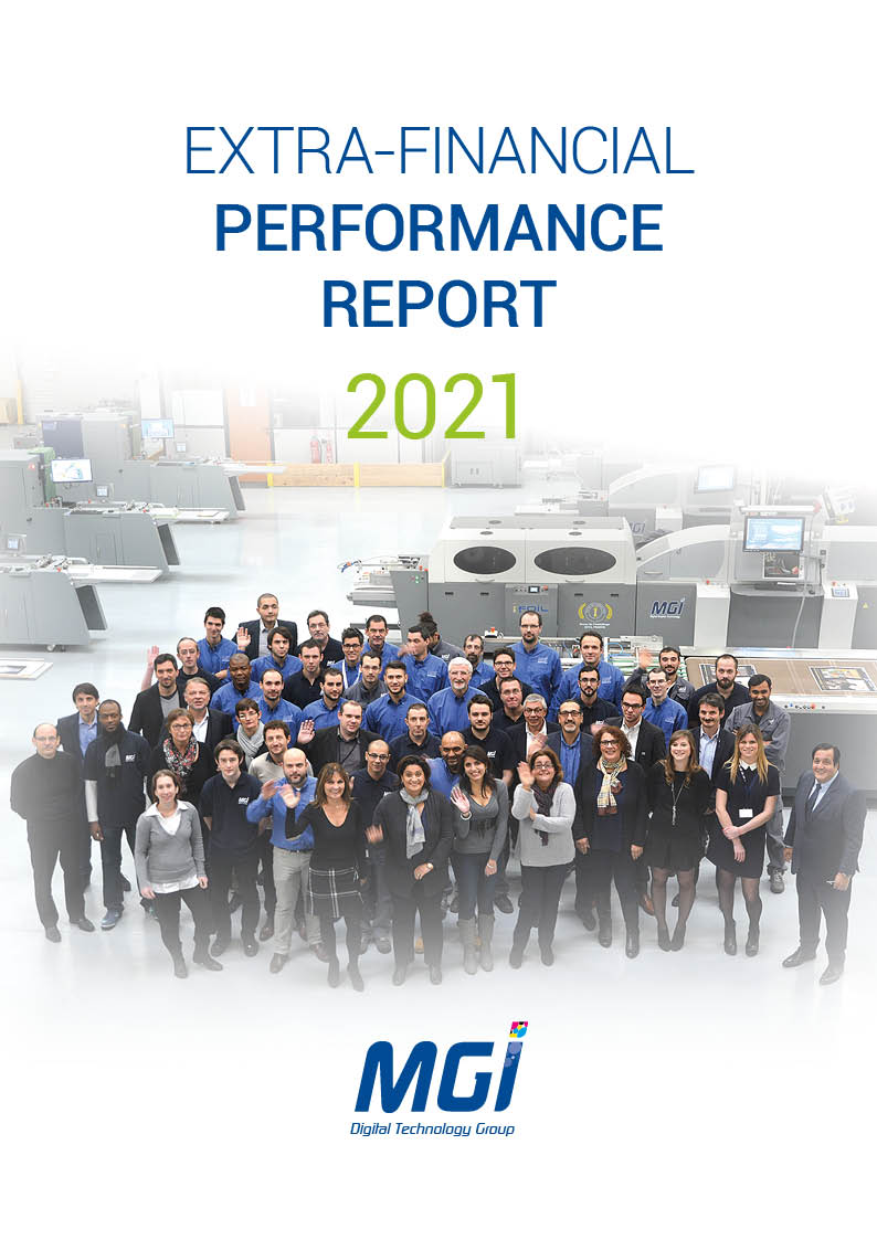 Extra-financial performance declaration - MGI Digital Technology